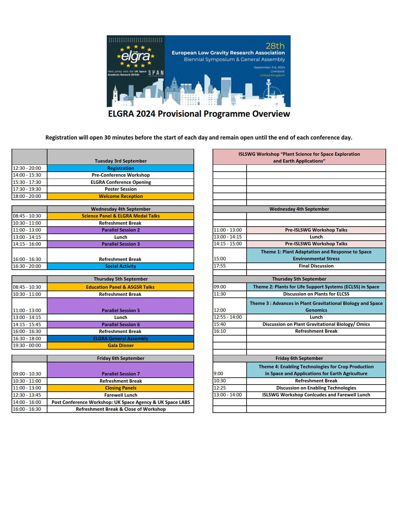 ELGRA 2024 Symposium – ELGRA – European Low Gravity Research Association